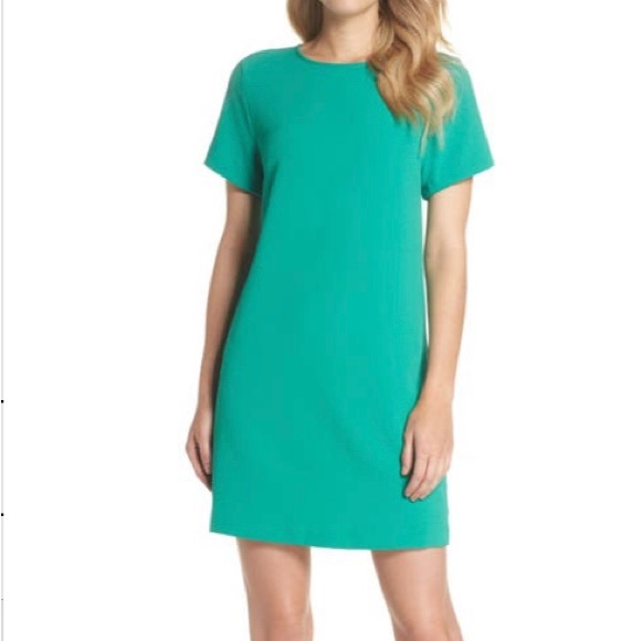 Felicity & Coco | Dresses | Felicity Coco Devery Green Crepe Shift ...